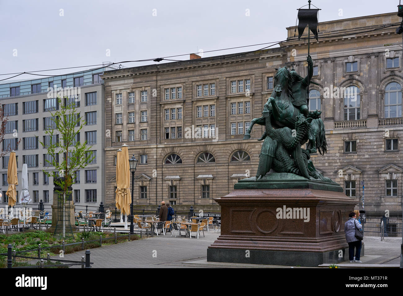 St george dragon berlin germany hi-res stock photography and images - Alamy
