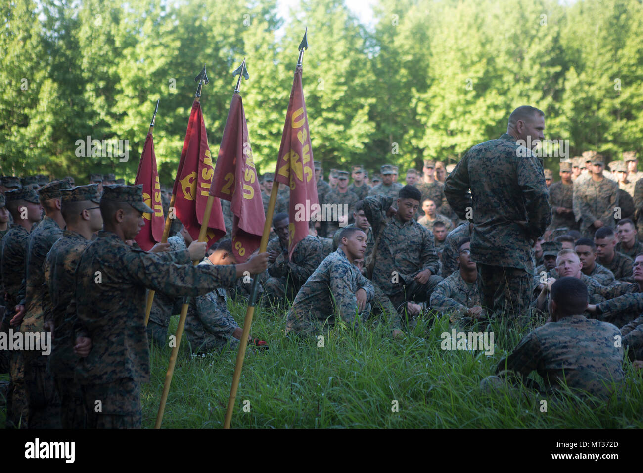 U.S. Marine Lt. Col. Marcus J. Mainz, battalion commander of 2nd ...