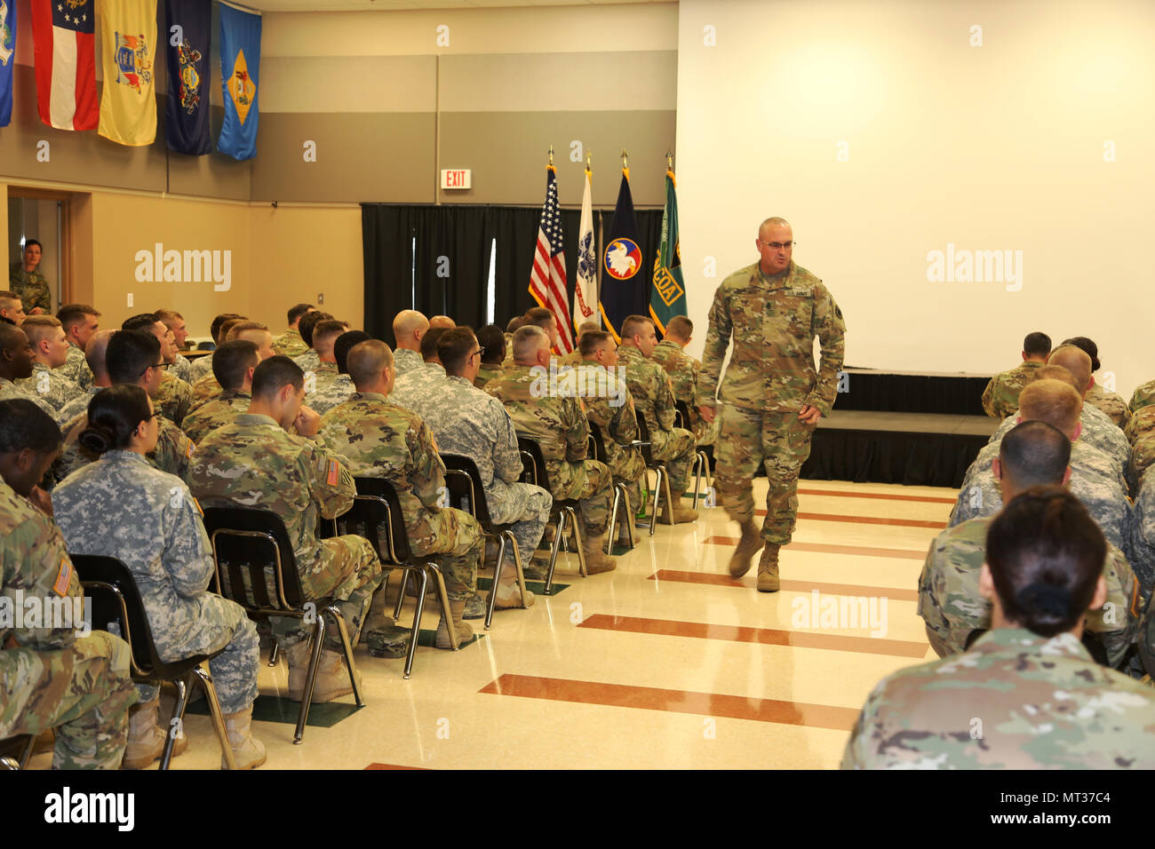 Command Sgt. Maj. Ted. L. Copeland, command sergeant major of the Army ...