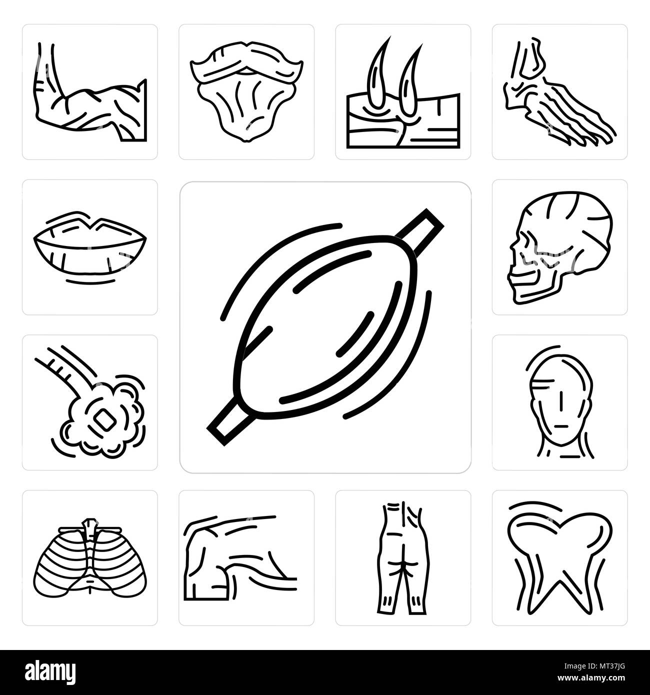 Side view strong man Black and White Stock Photos & Images - Alamy