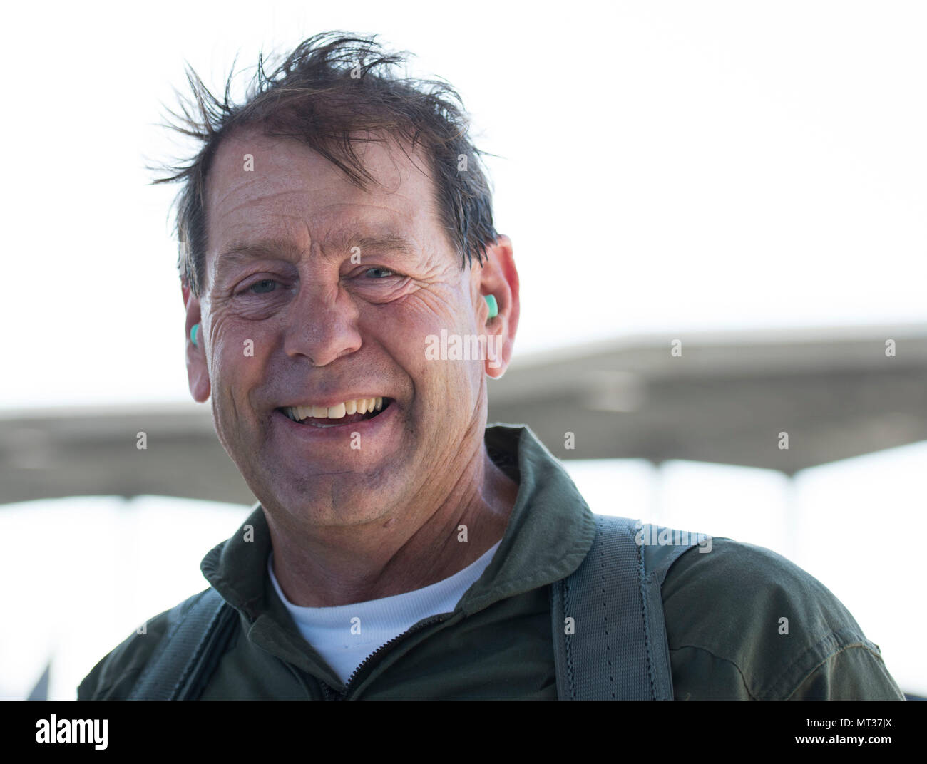 David Bergh, local civic leader, smiles into the camera July 21, 2017 ...