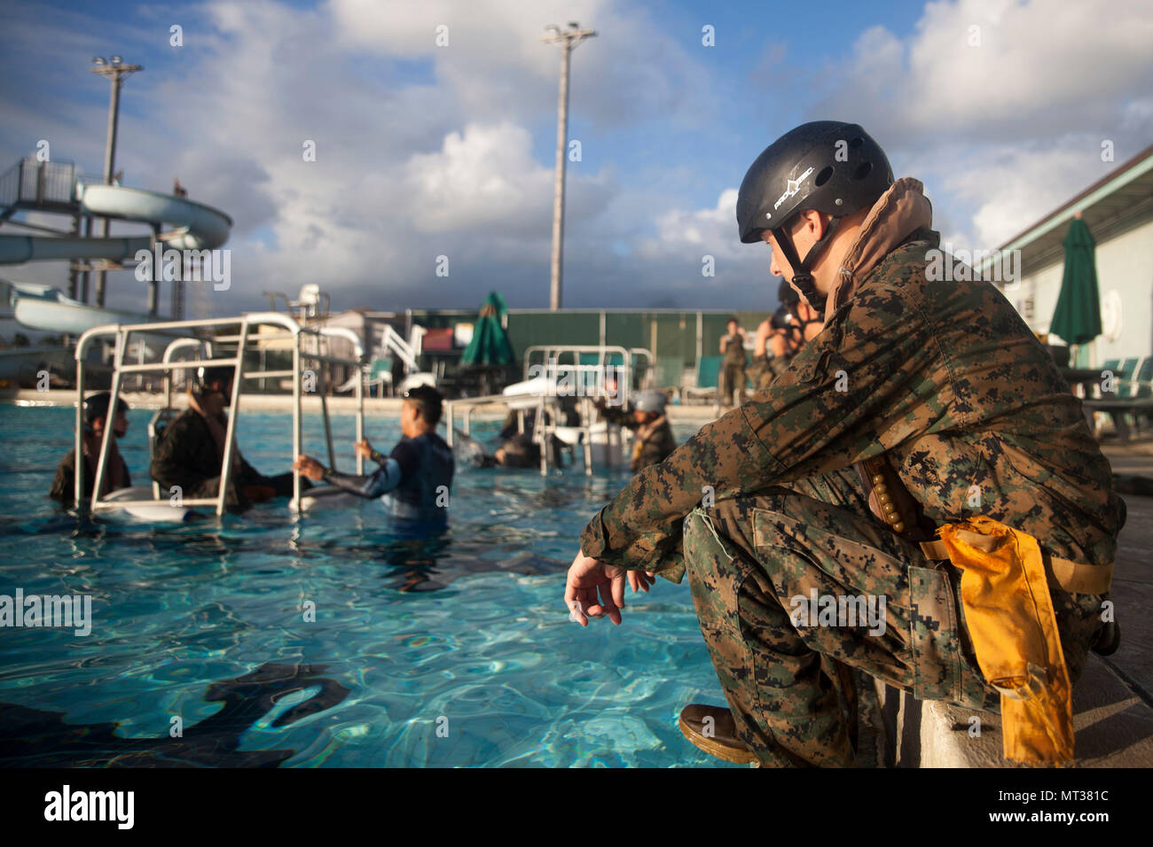 Lance Cpl. Justin Collins, a grenadier with 3rd Marine Regiment, 3rd ...
