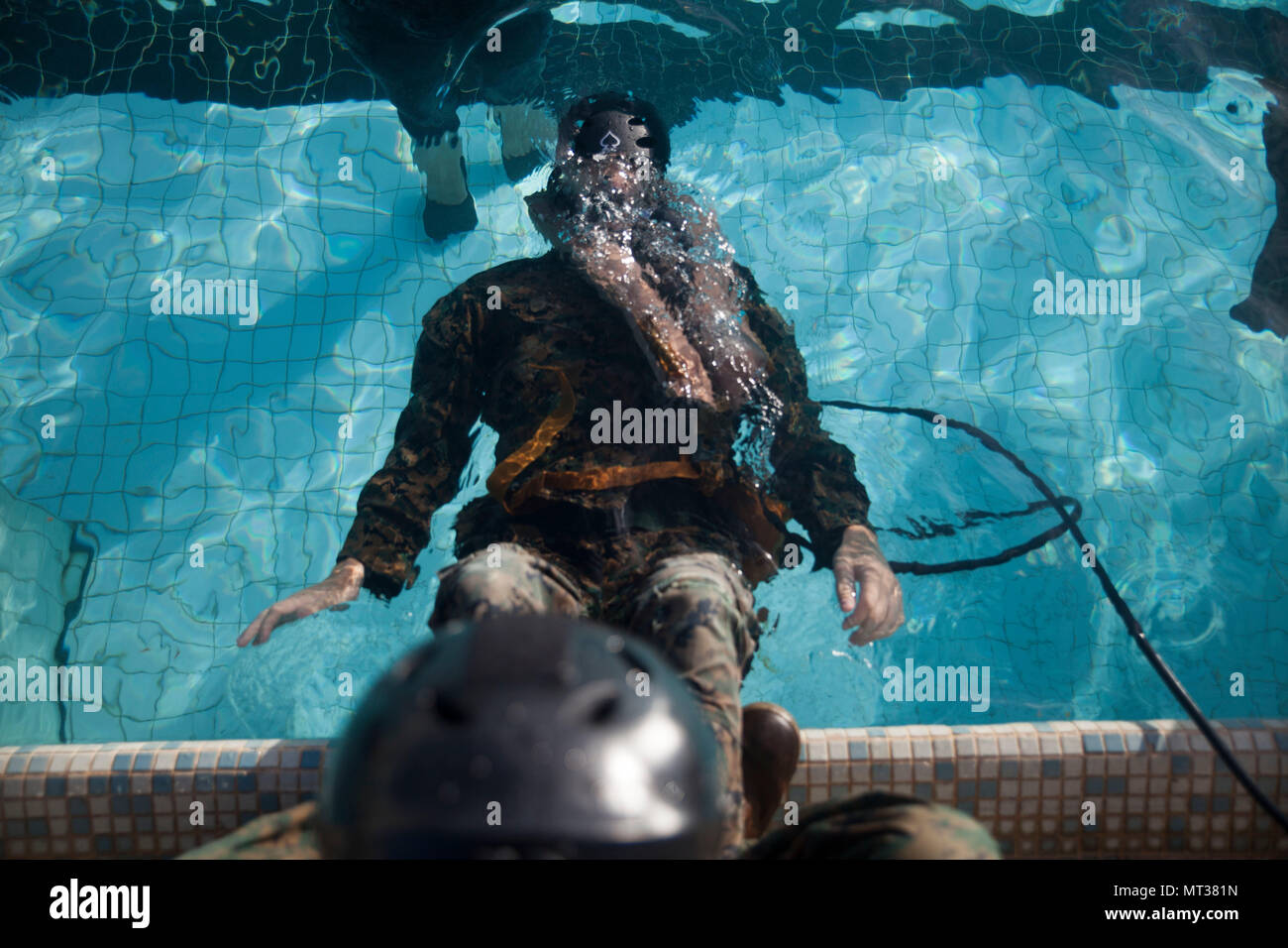 Lance Cpl. Justin Collins, a grenadier with 3rd Marine Regiment, 3rd ...