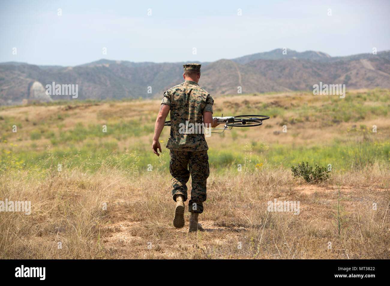A critical skills operator with 1st Marine Raider Support Battalion, U ...
