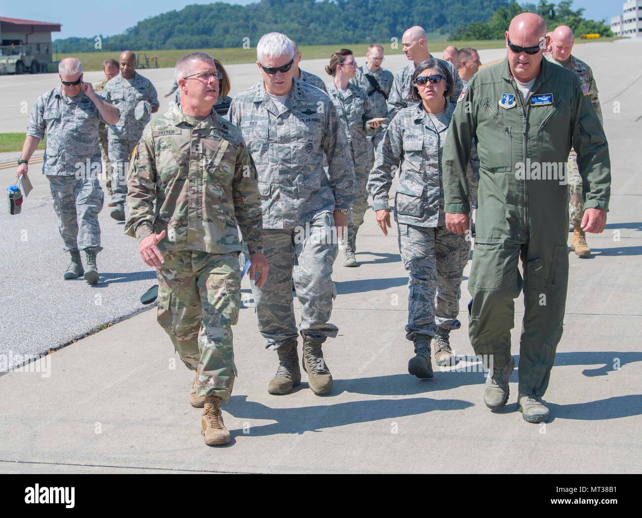 Maj. Gen. James A. Hoyer, the Adjutant General of the West Virginia ...