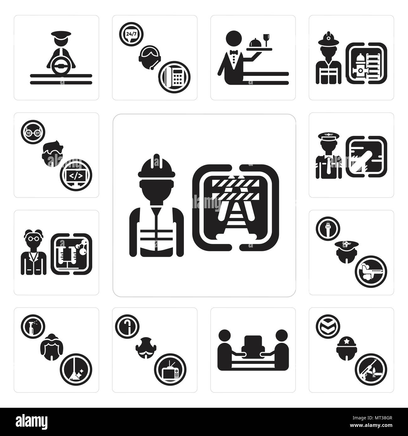 Mobile maid Black and White Stock Photos & Images - Alamy