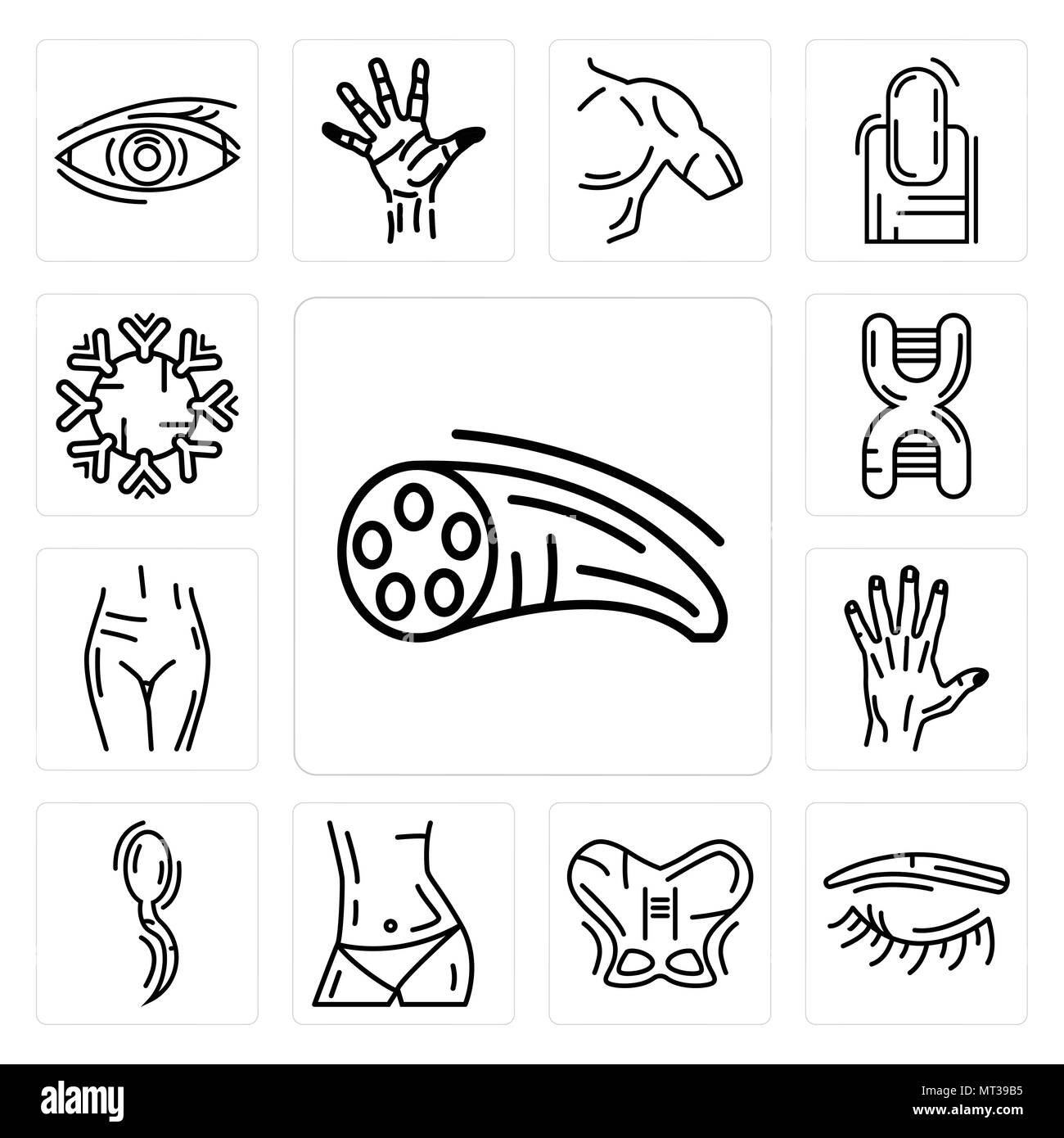 Editable vector silhouette sequence man hi-res stock photography and ...