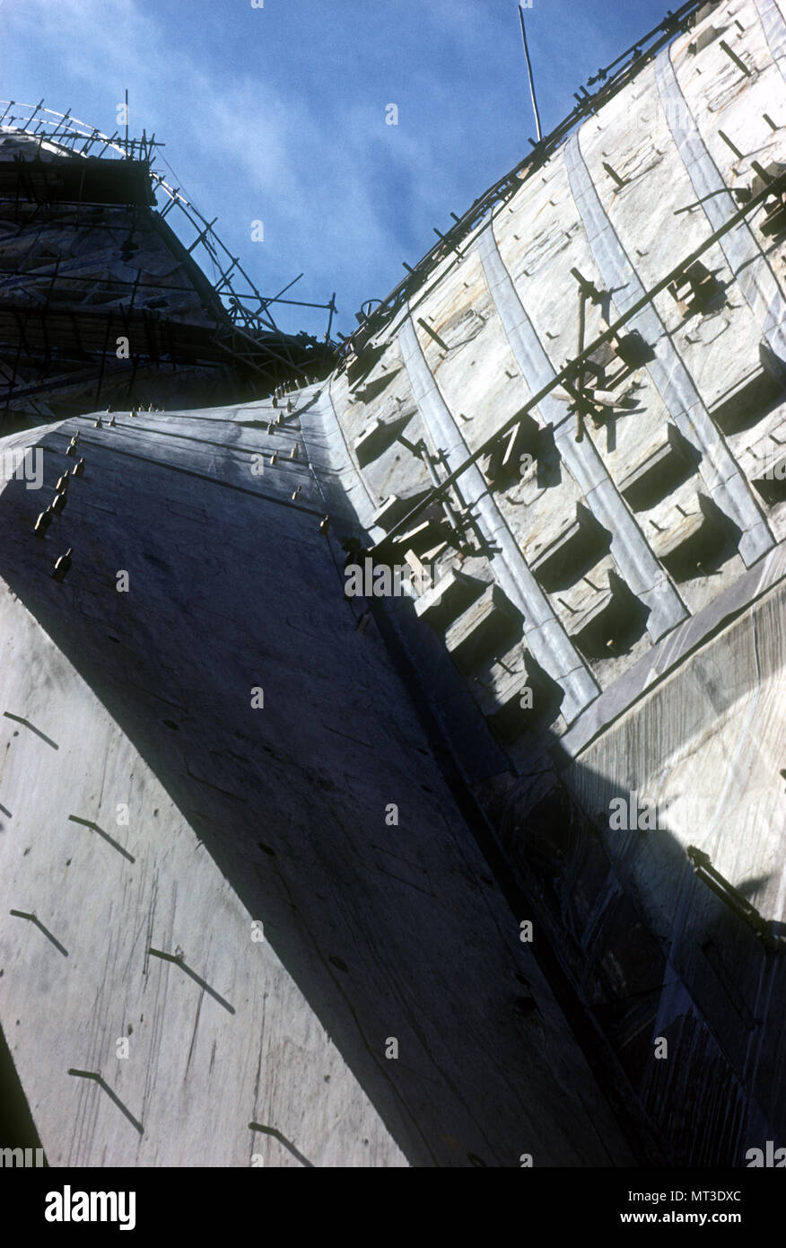 Construction of the Sydney Opera House commenced in 1958, shown is ...