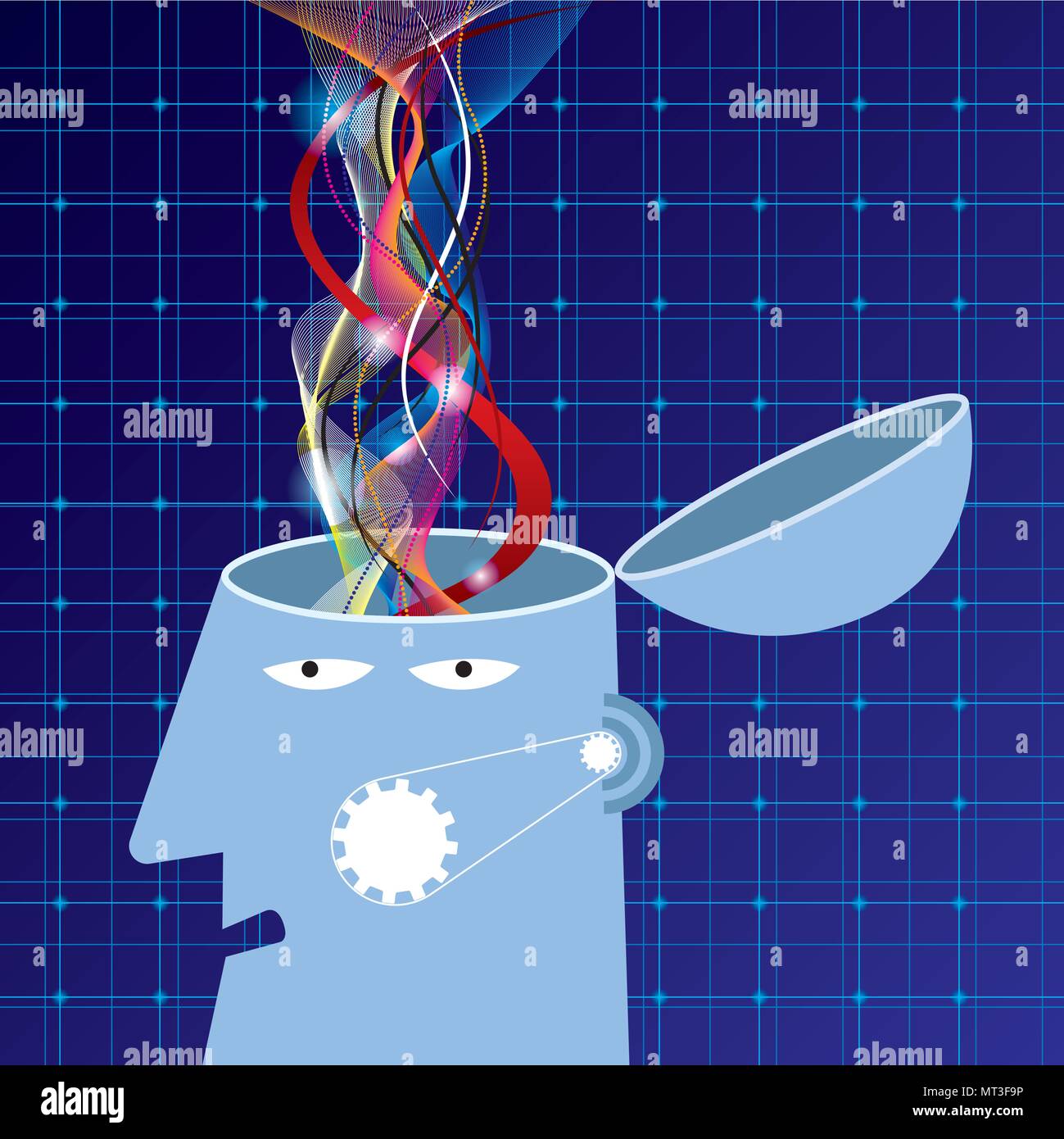 Artificial intelligence concept design, brainstorming Stock Vector ... Artificial intelligence concept design, brainstorming Stock Vector ...