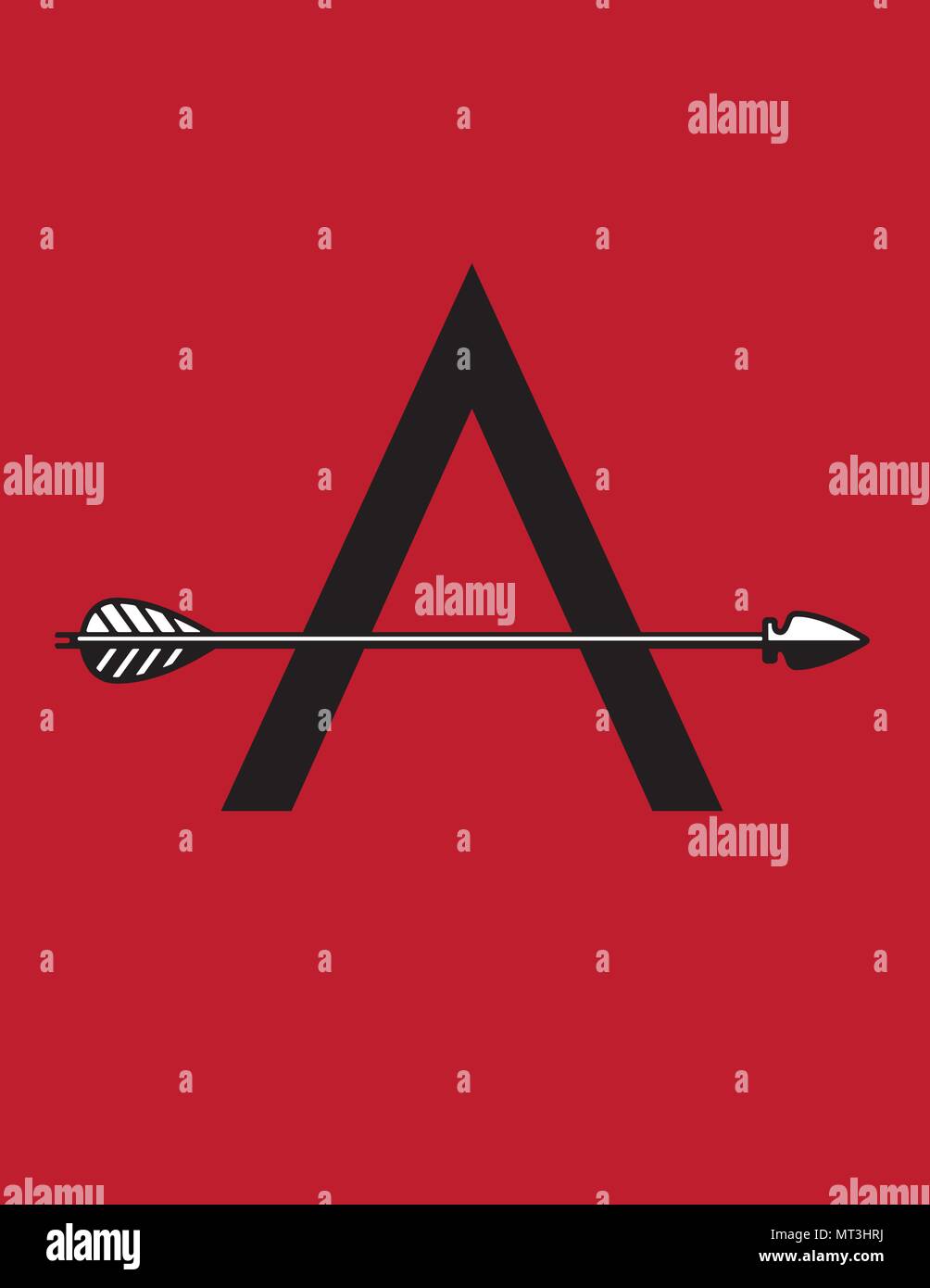 Typographic Arrow High Resolution Stock Photography and Images - Alamy