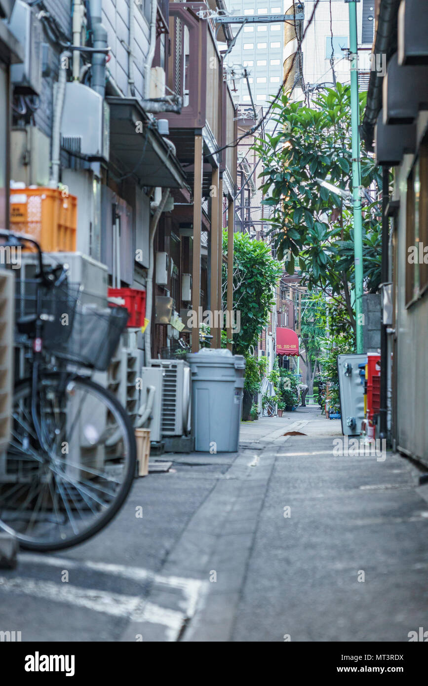 Tsukishima Monja Street, Chuo-Ku, Tokyo, Japan Stock Photo - Alamy