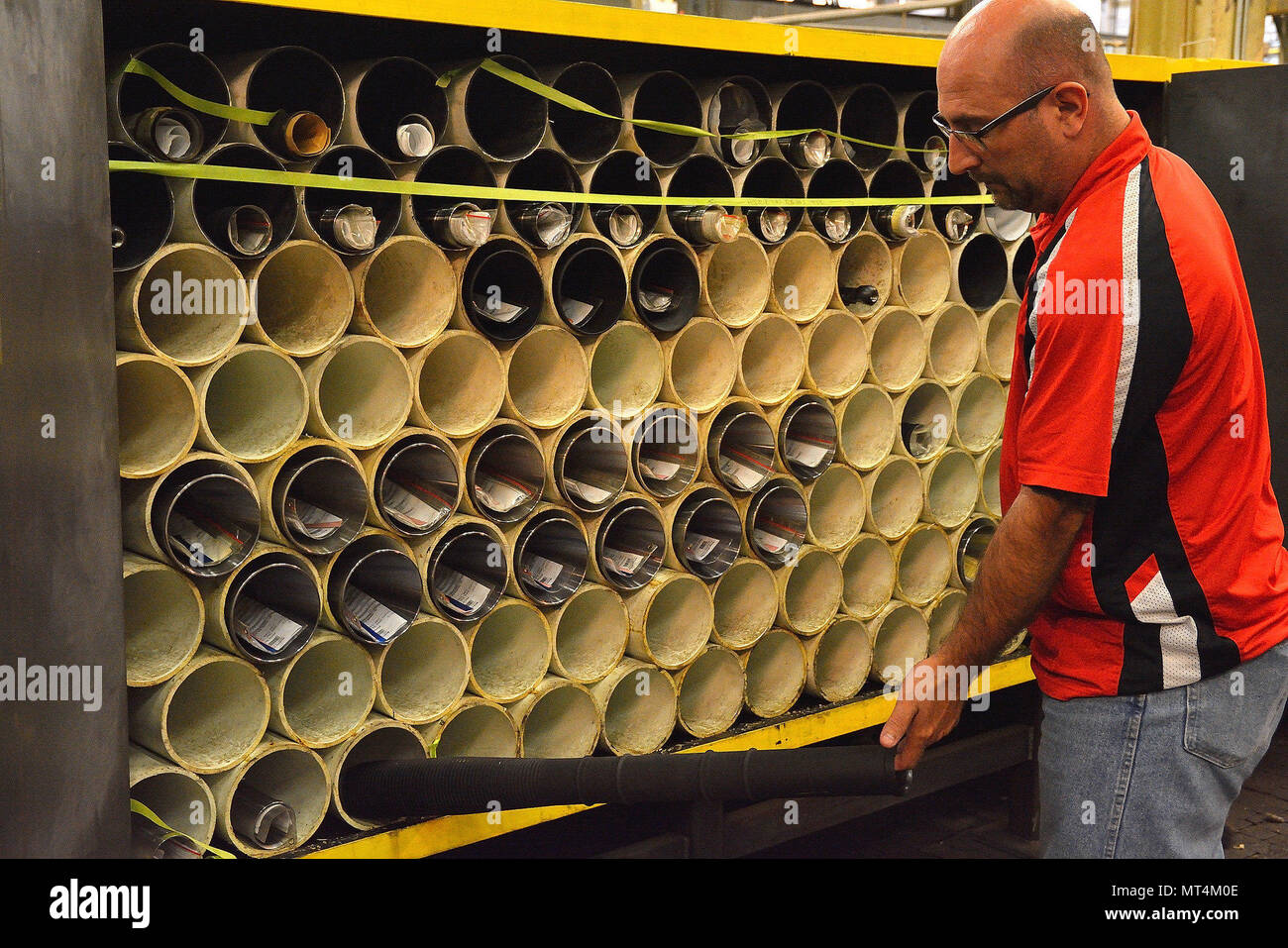Watervliet Arsenal Machinist and Quality Control Inspector Steve Luther ...