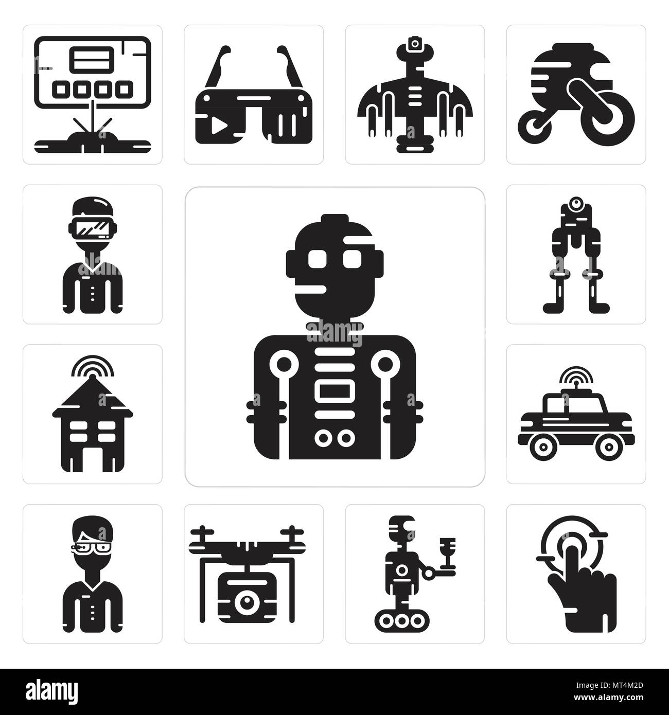 Google augmented reality Stock Vector Images - Alamy