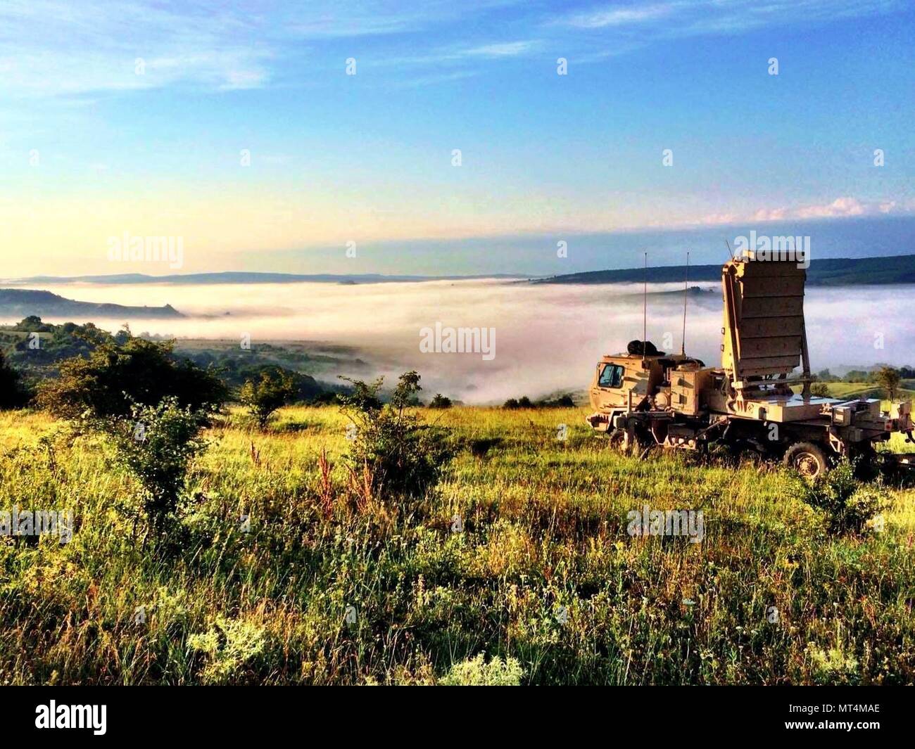 The radar section of 3rd Battalion, 29th Field Artillery Regiment, 3rd ...