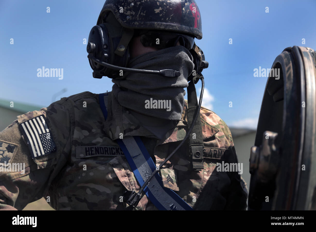 U.S. Army Sgt. Jacob Hendricks, Battle Company, 1st Battalion, 66th ...