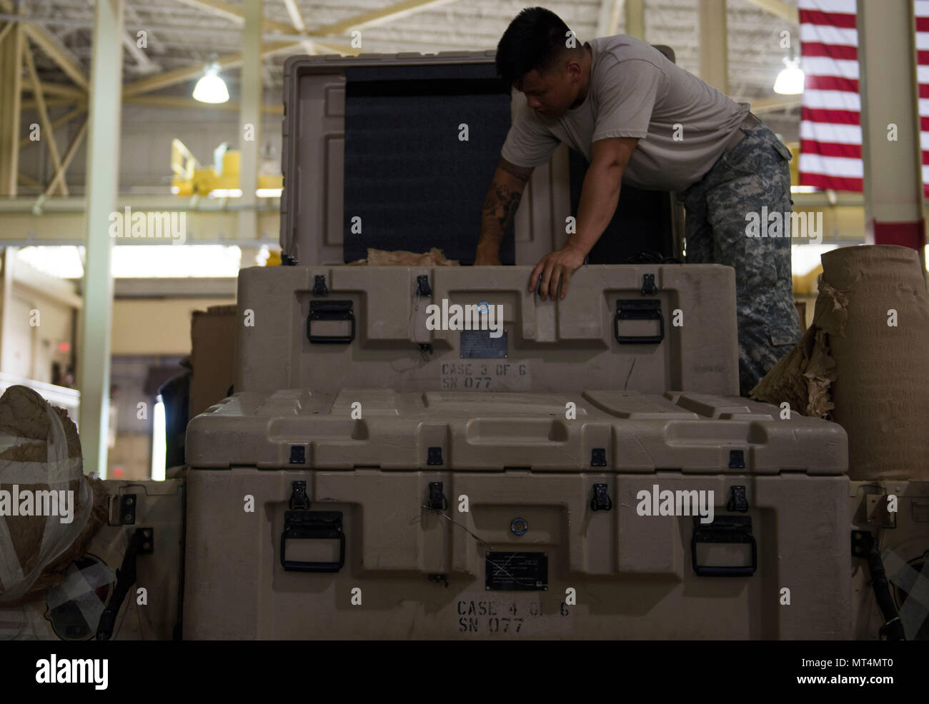 U.S. Army Spc. Youngjun Kim, Headquarters Battery, 1st Division, 319th ...
