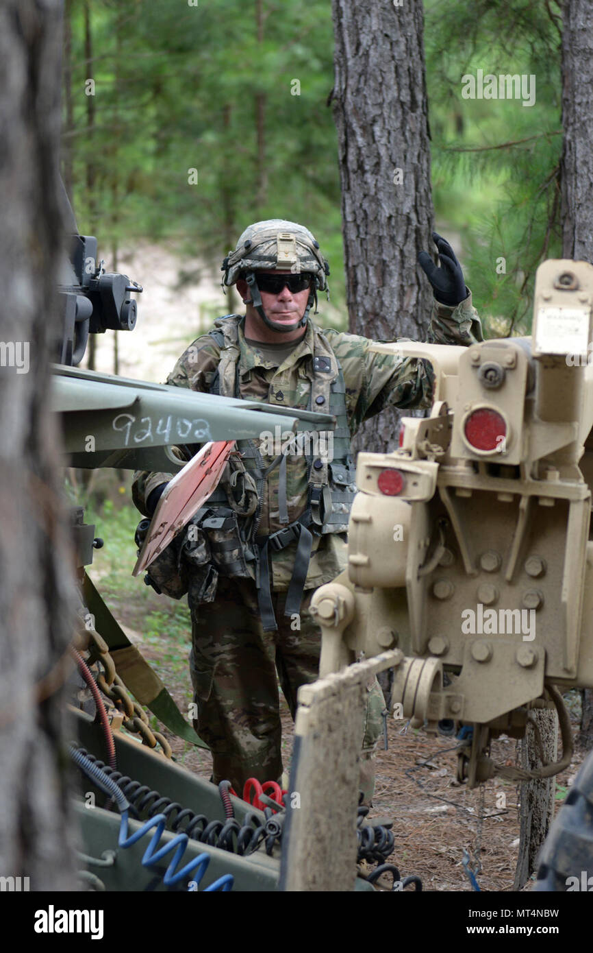 Indiana National Guard Staff Sgt. Gary Arnett, of Peru and a 113th ...