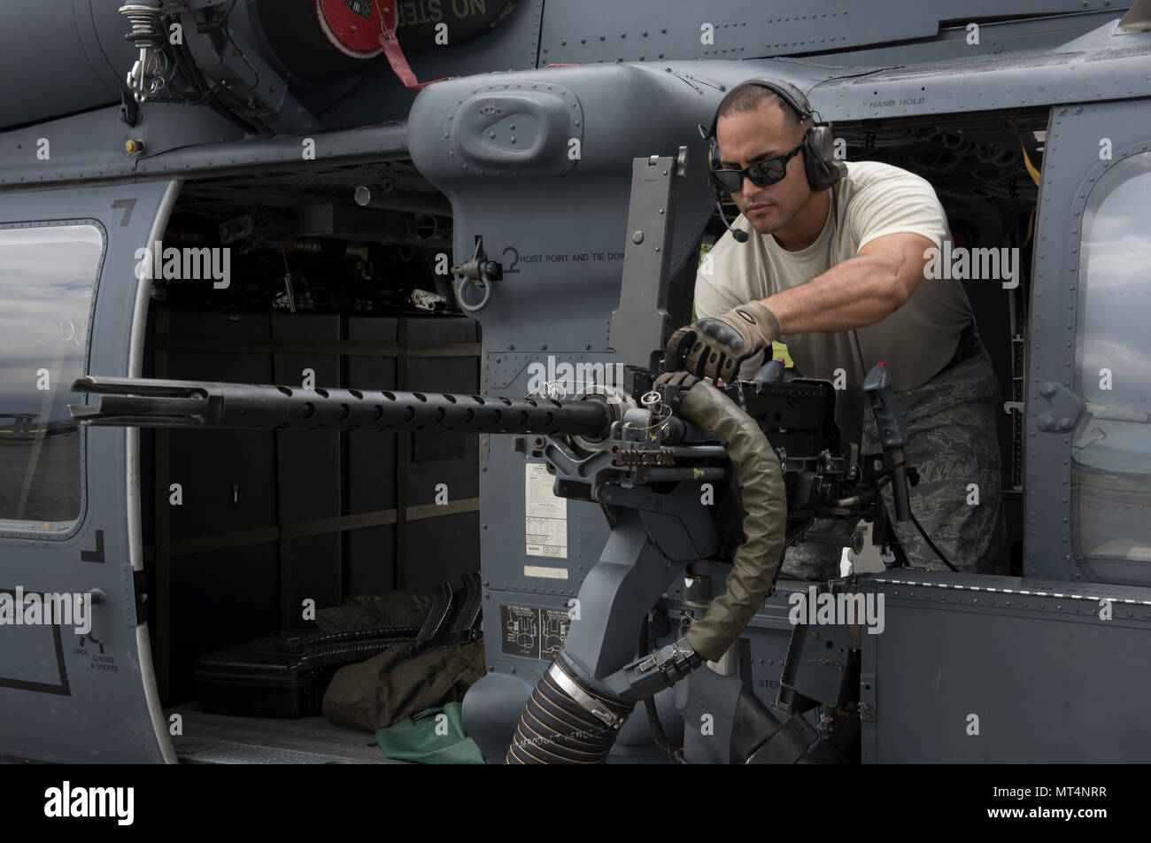 U.S. Air Force Tech. Sgt. Josean Arce, 33rd Helicopter Maintenance Unit ...
