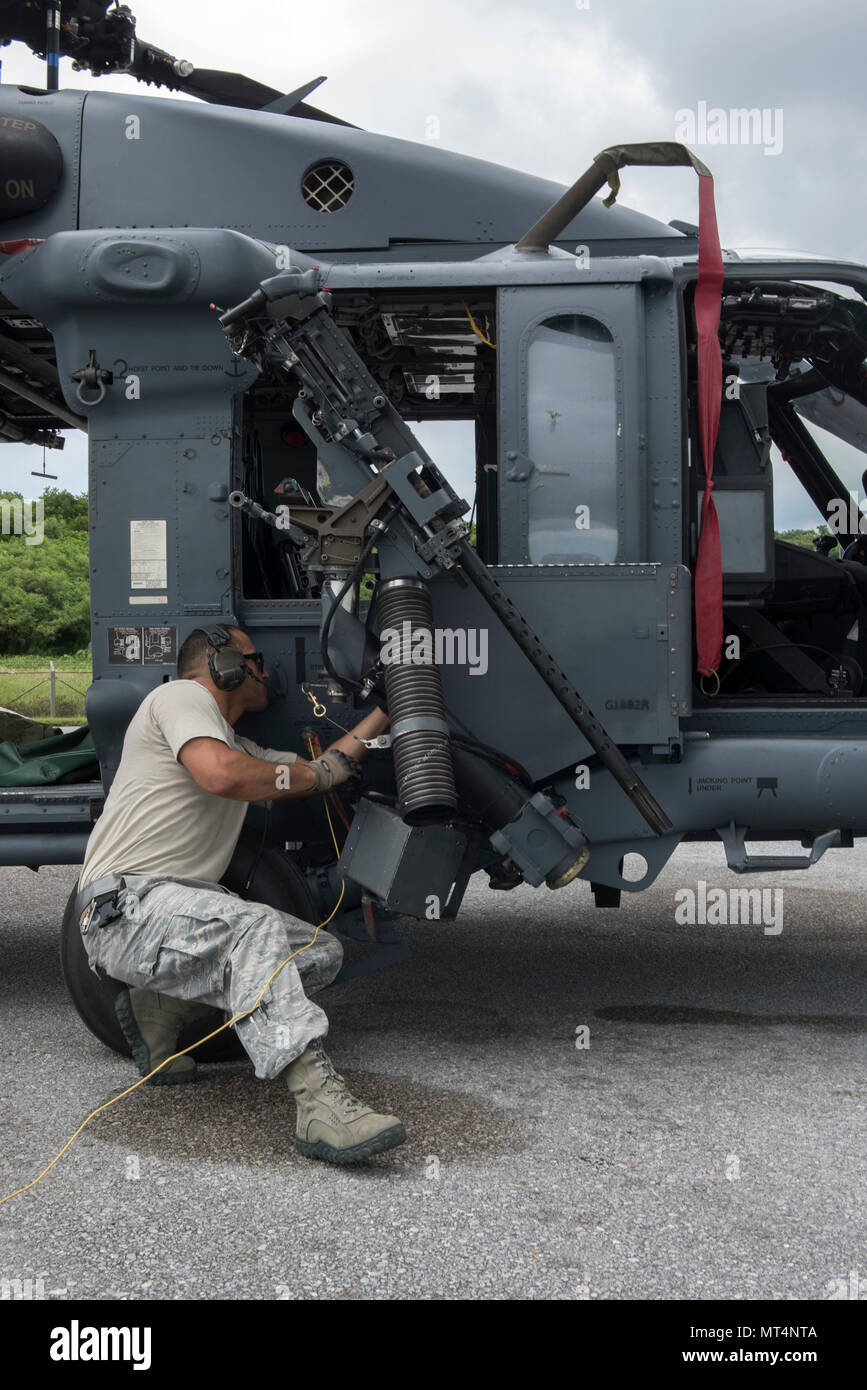 U.S. Air Force Tech. Sgt. Josean Arce, 33rd Helicopter Maintenance Unit ...