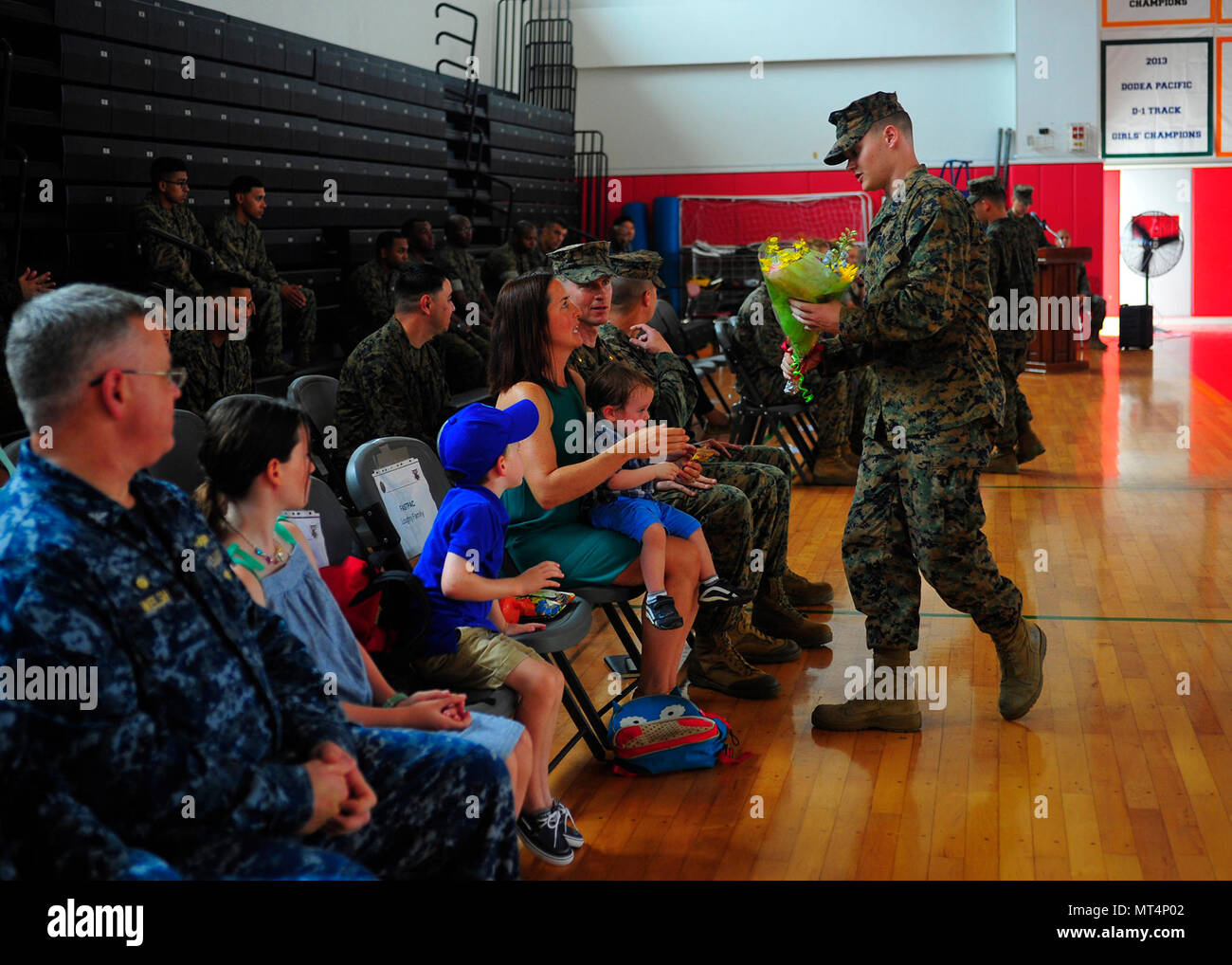 170725-N-NM917-052 YOKOSUKA, Japan (July 25, 2017) - A Marine attached ...