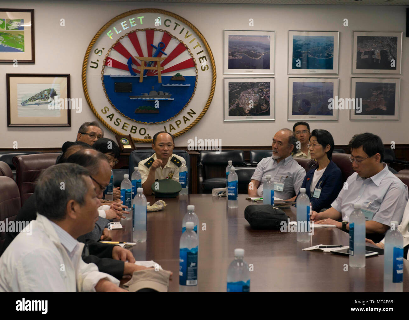 SASEBO, Japan (July 26, 2017) Japan Ground Self-Defense Force Maj. Gen ...