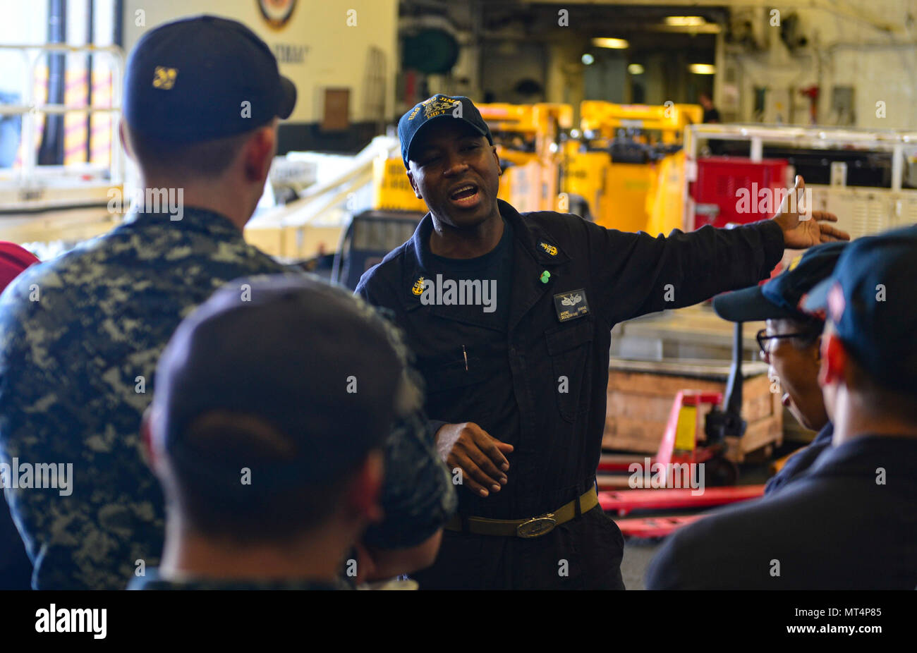 MAYPORT, Fla. (July 24, 2017) Senior Chief Damage Controlman Andre ...