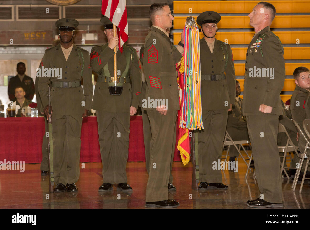 U.S. Marine Corps Lt. Col. Gregory Gordon, commanding officer of 1st ...