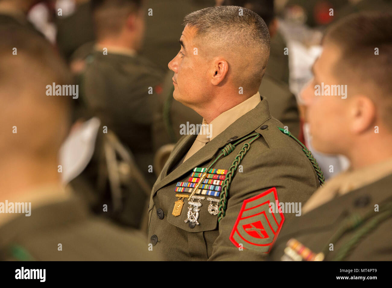 U S Marine Corps Gunnery Sgt Michael Monday Company B Gunnery Sgt