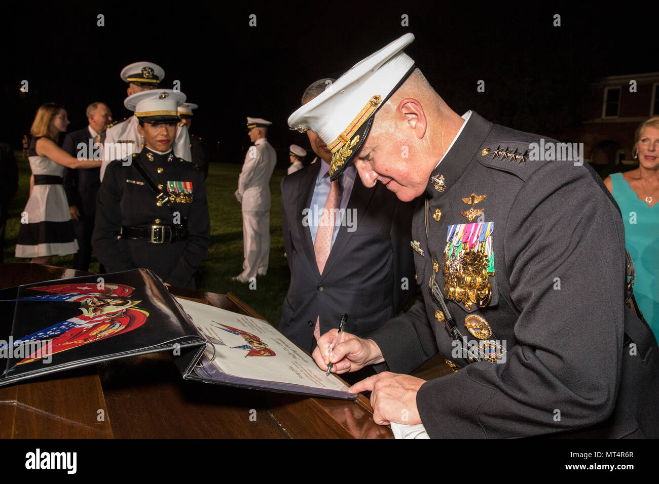 U.S. Marine Corps Gen. Glenn M. Walters, assistant commandant of the ...
