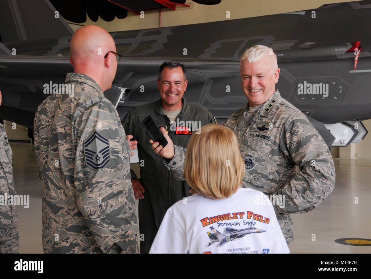 U.S. Air Force Lt. Gen. Scott Rice, director of the Air National Guard ...