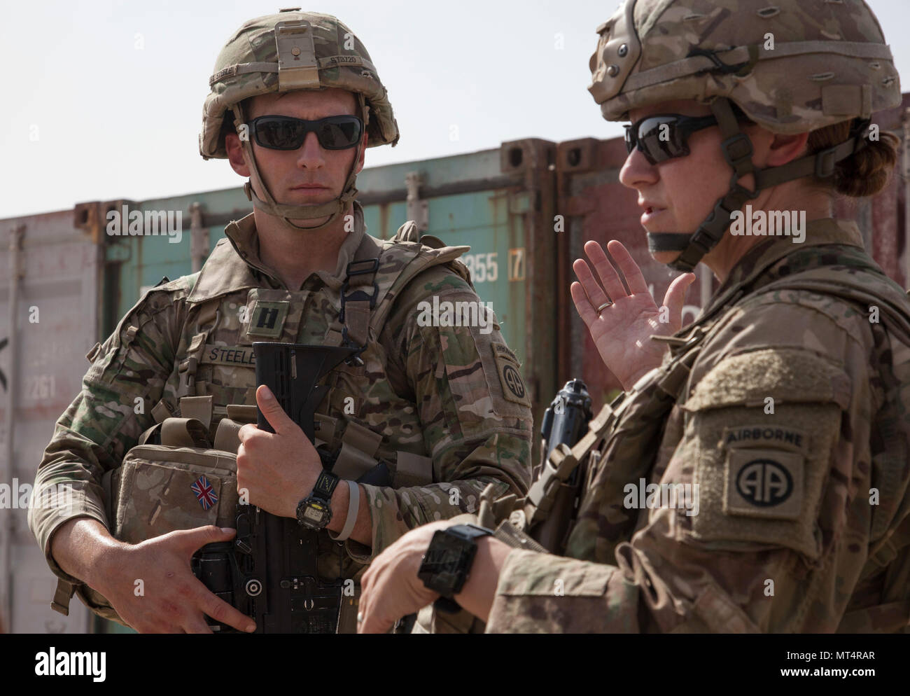 U.S. Army Lt. Col. Elizabeth Curtis, deployed in support of Combined ...