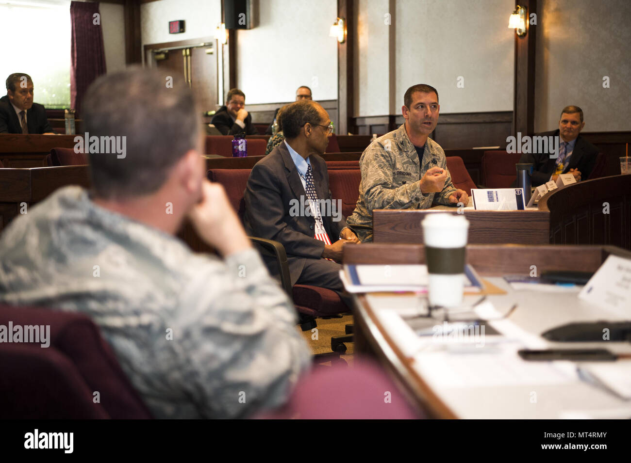 Col. Louis Orndorff, deputy director of contracting, Air Force Life ...
