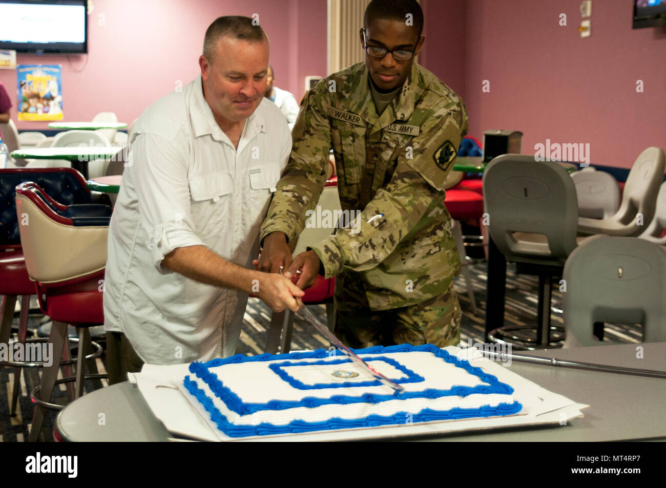 Col. Gregory Walker, the 3rd Infantry Division chaplain and Pvt ...