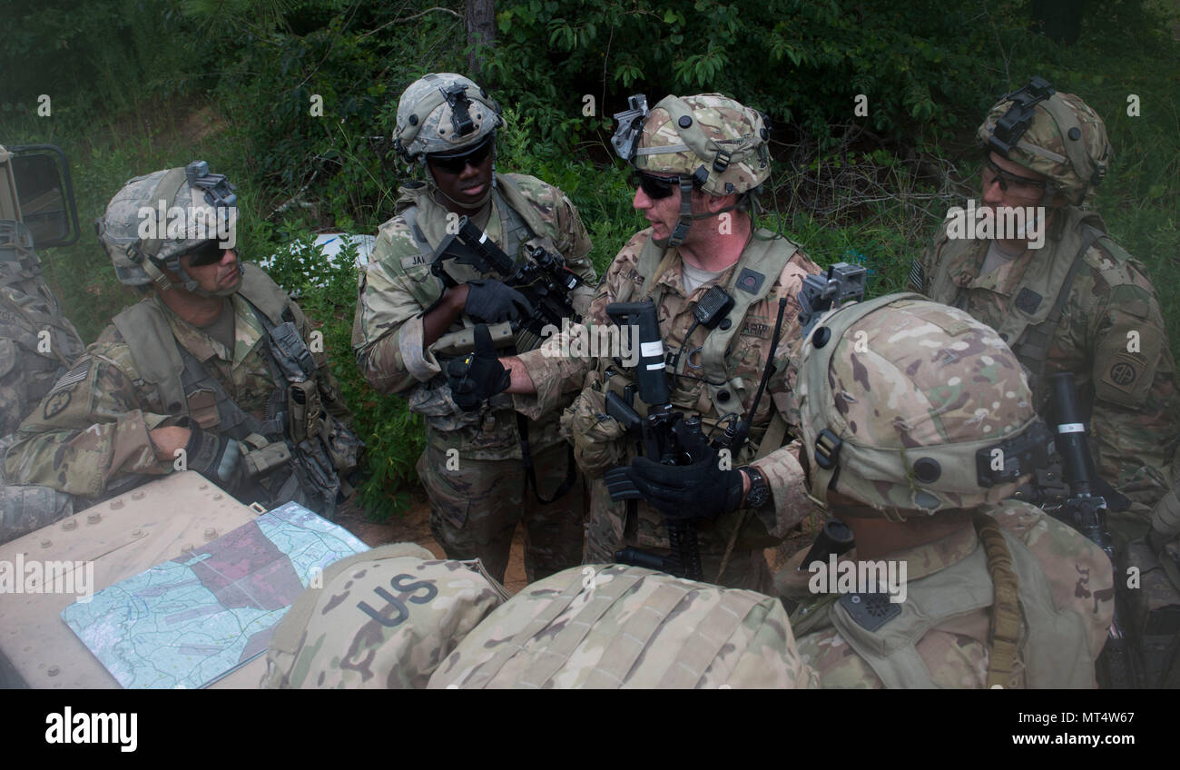 U.S. Army Capt.Thomas McGarry (center), Headquarters and Headquarters ...