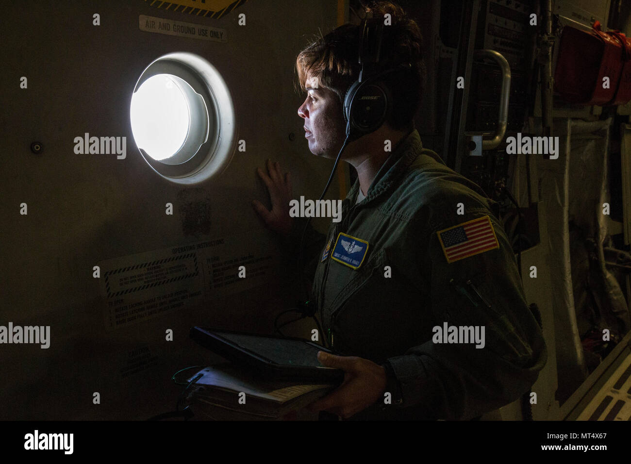 U.S. Air Force Senior Master Sgt. Jennifer R. Higgs, senior flight ...
