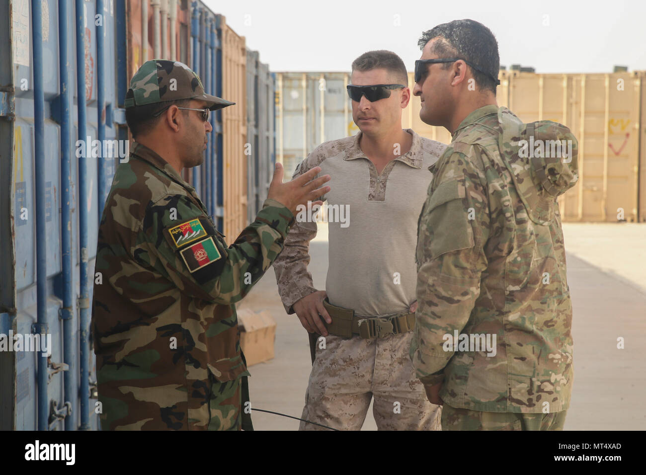 An Afghan National Army soldier with the Helmand Province Regional ...