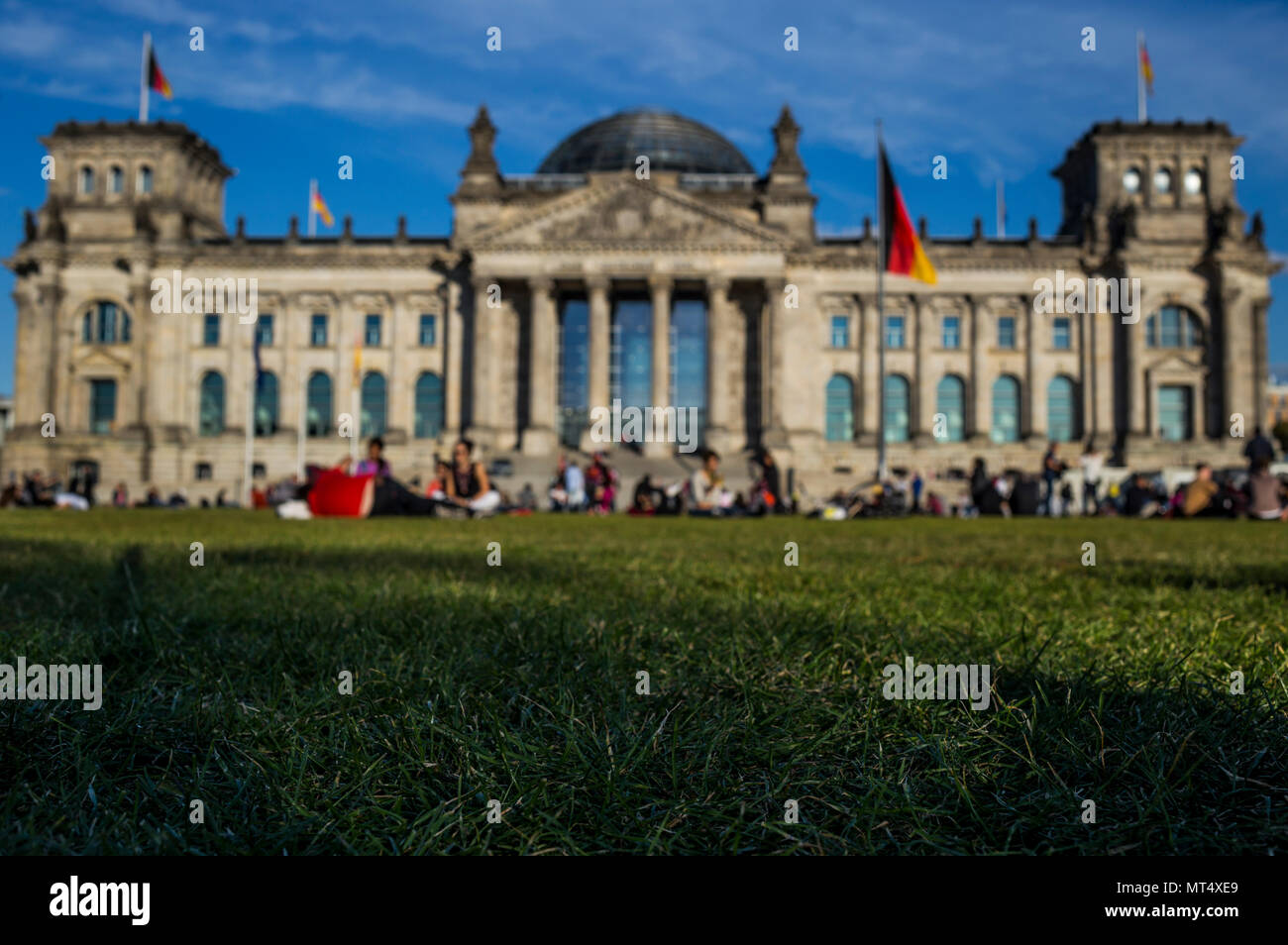 The lawn in front of the Reichstag in Berlin, Germany Stock Photo - Alamy