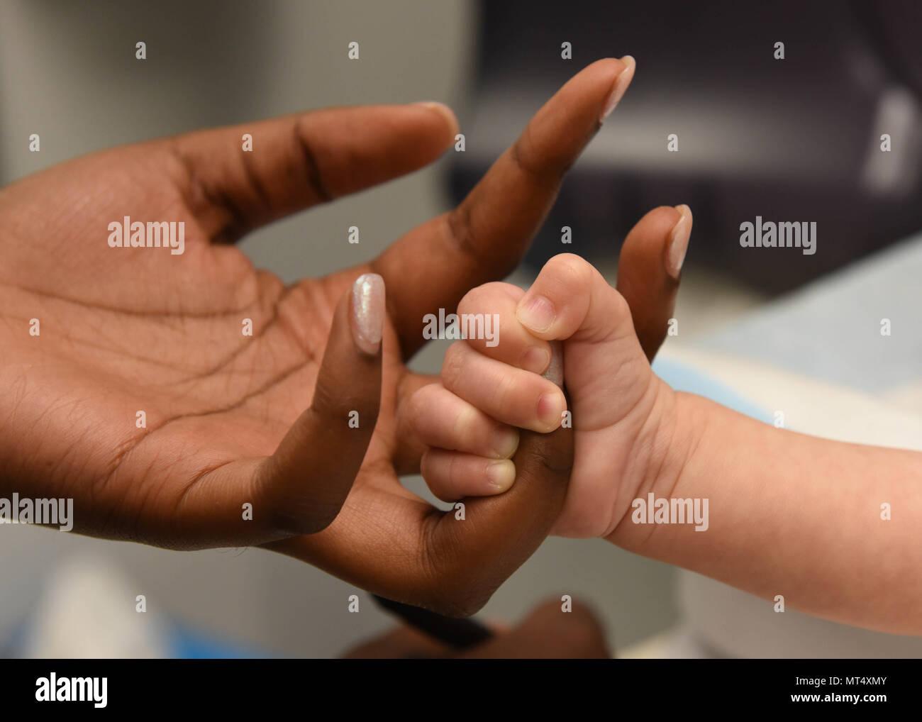 A 19th Medical Operations Squadron pediatric medical technician holds ...