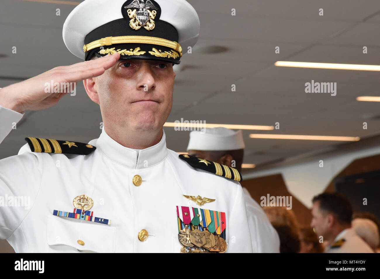 NEW YORK (July 28, 2017) Cmdr. Jason Sticht, from Minneapolis ...