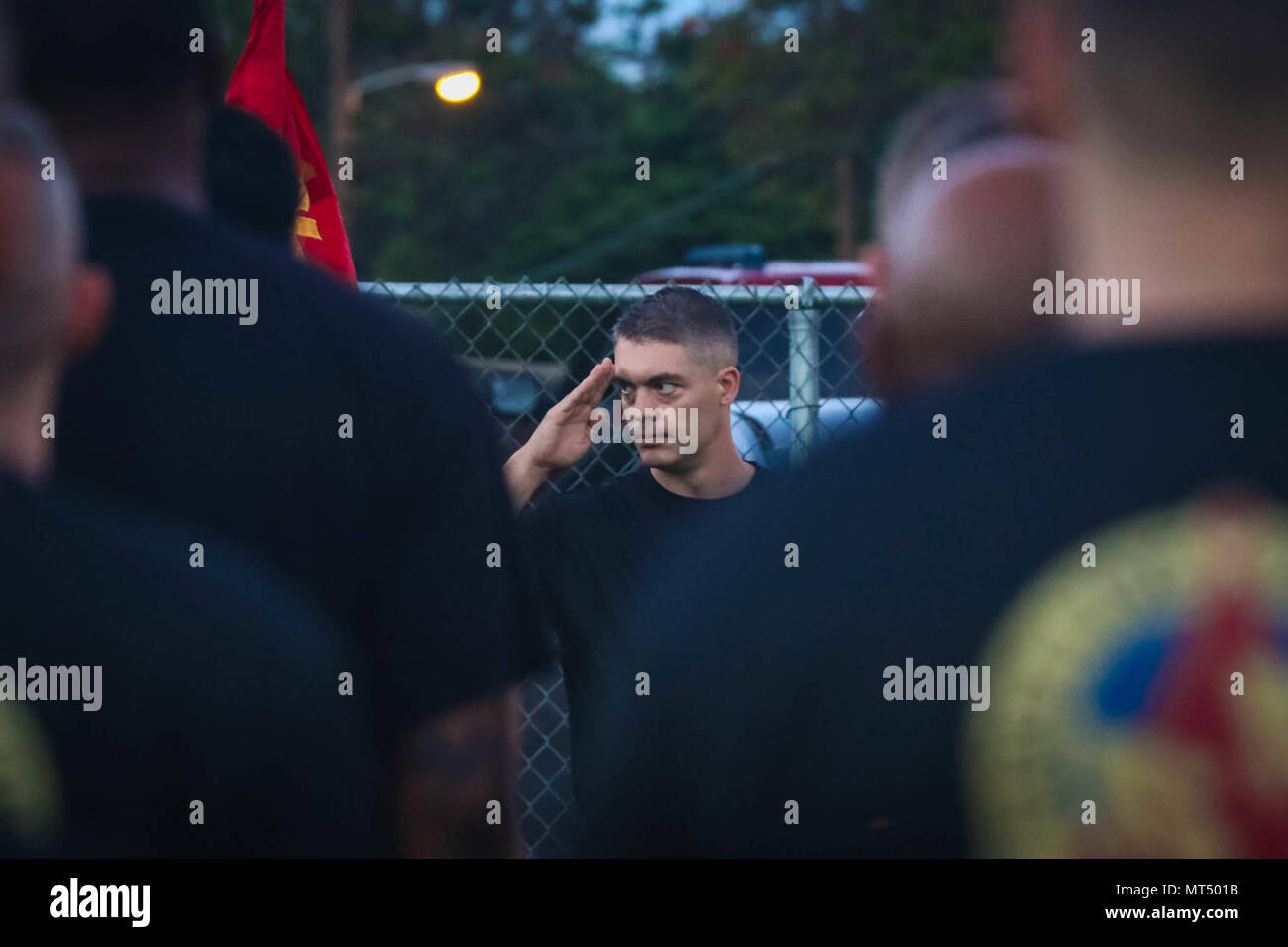 1sgt. Raymond Johnson, battery first sergeant of Headquarters and ...
