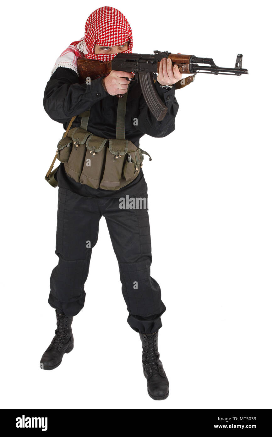 Man holding ray gun Cut Out Stock Images & Pictures - Alamy