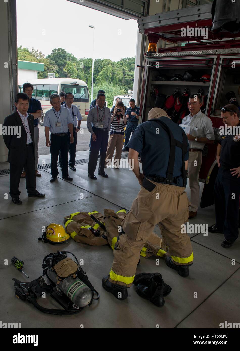 SAIKAI CITY, Japan (Jul. 28, 2017) Commander, Naval Forces Japan Fire ...