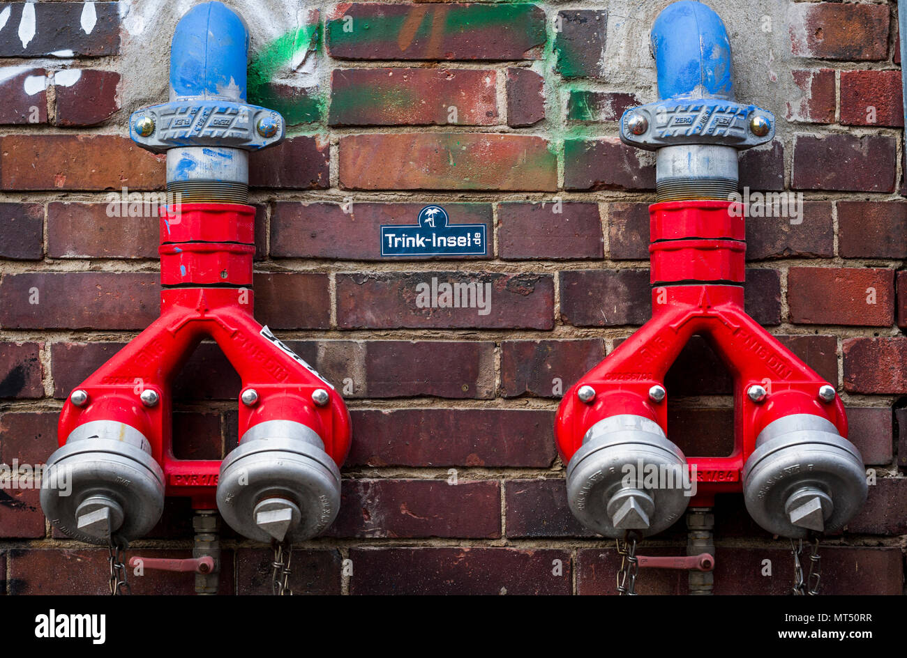 German fire water supply hi-res stock photography and images - Alamy