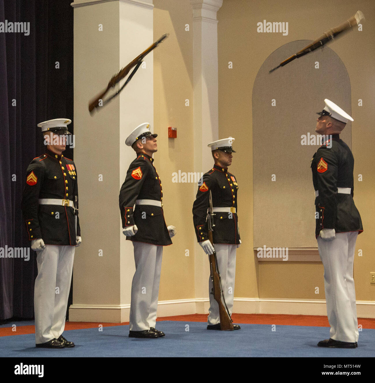 Usmc Silent Drill Team High Resolution Stock Photography and Images - Alamy