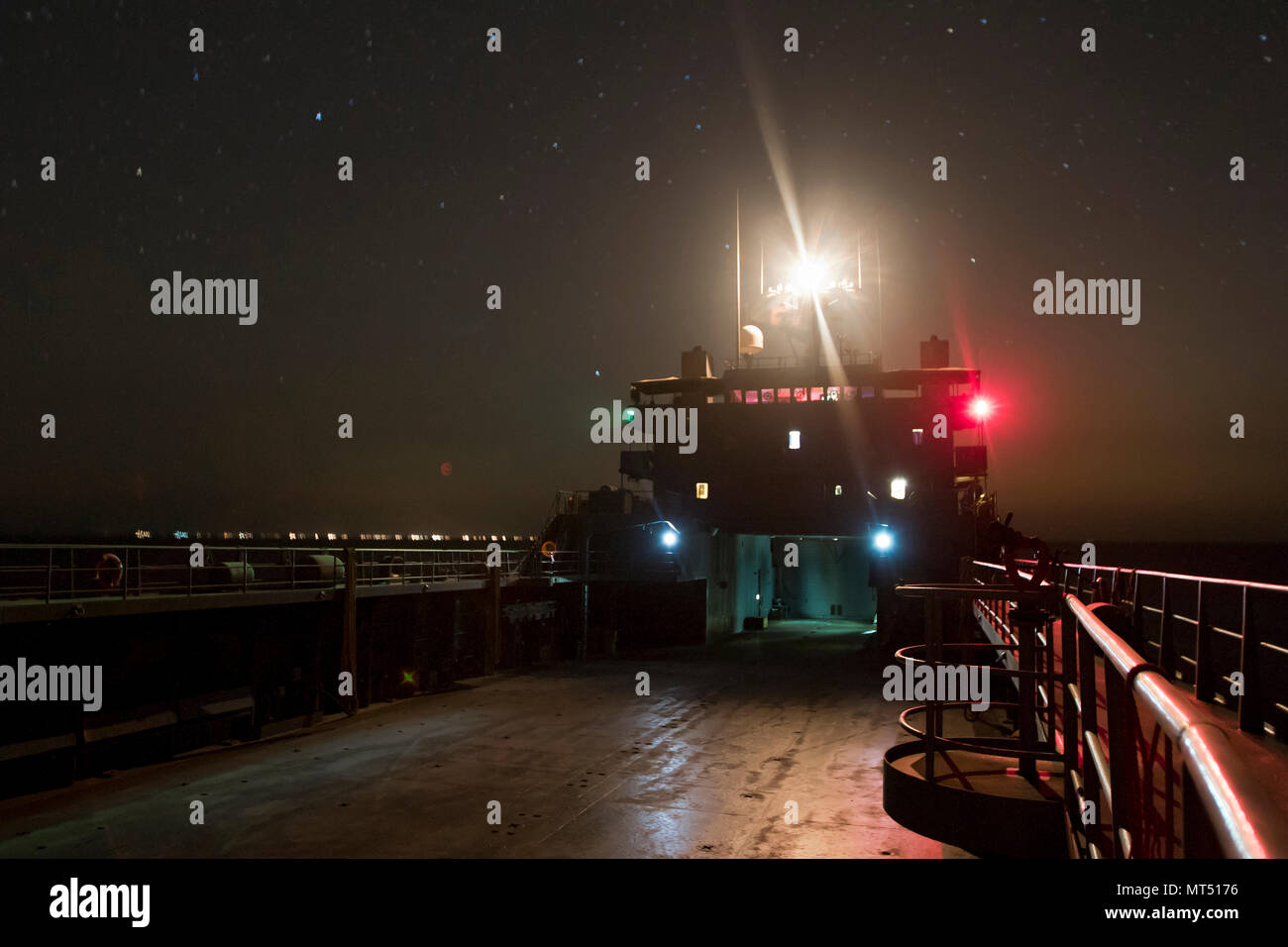 The USAV “SP4 James A. Loux” (LSV-6), a U.S. Army Logistics Support ...