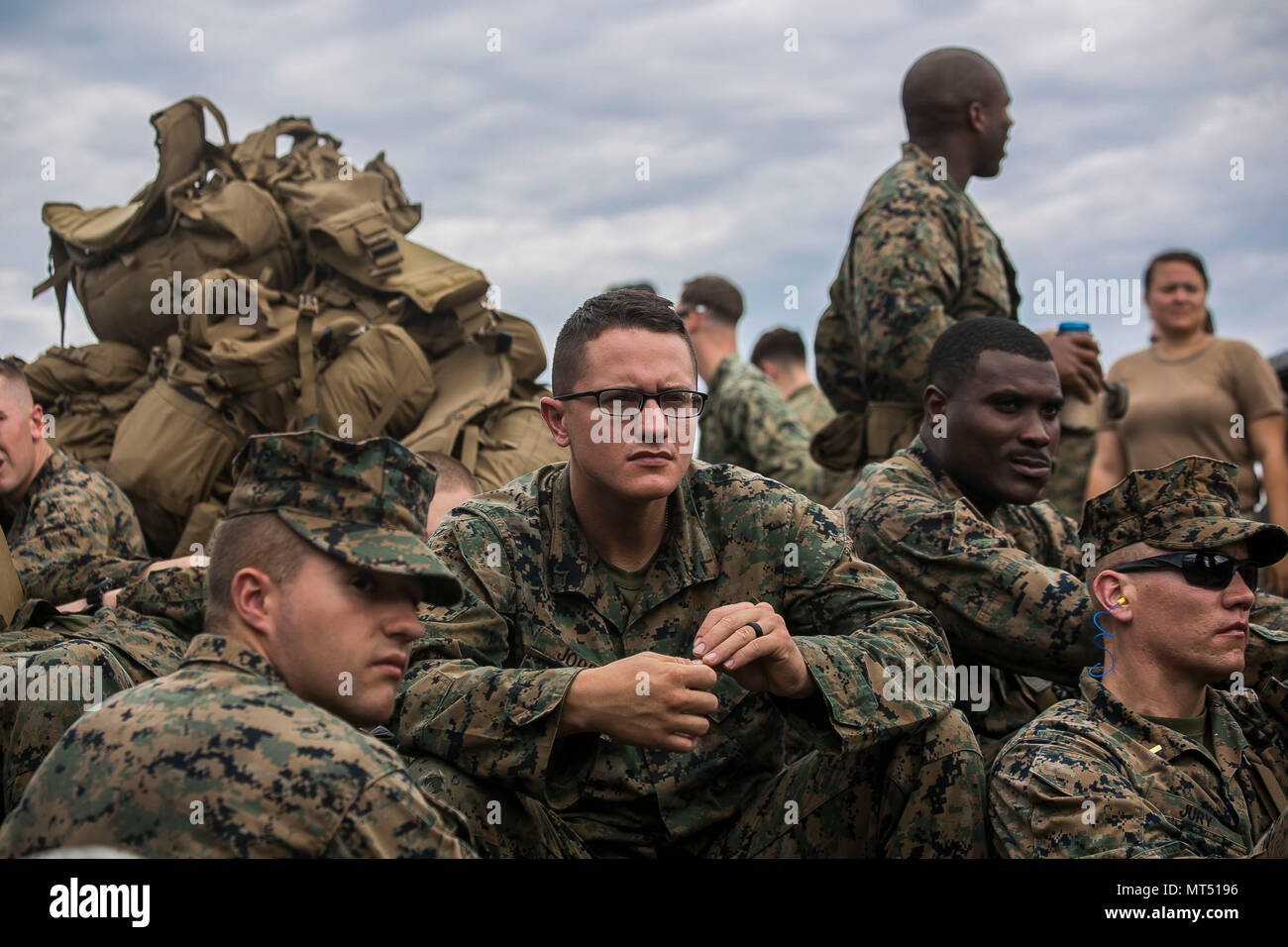 U.S. Marines and Sailors with the 26th Marine Expeditionary Unit (MEU ...
