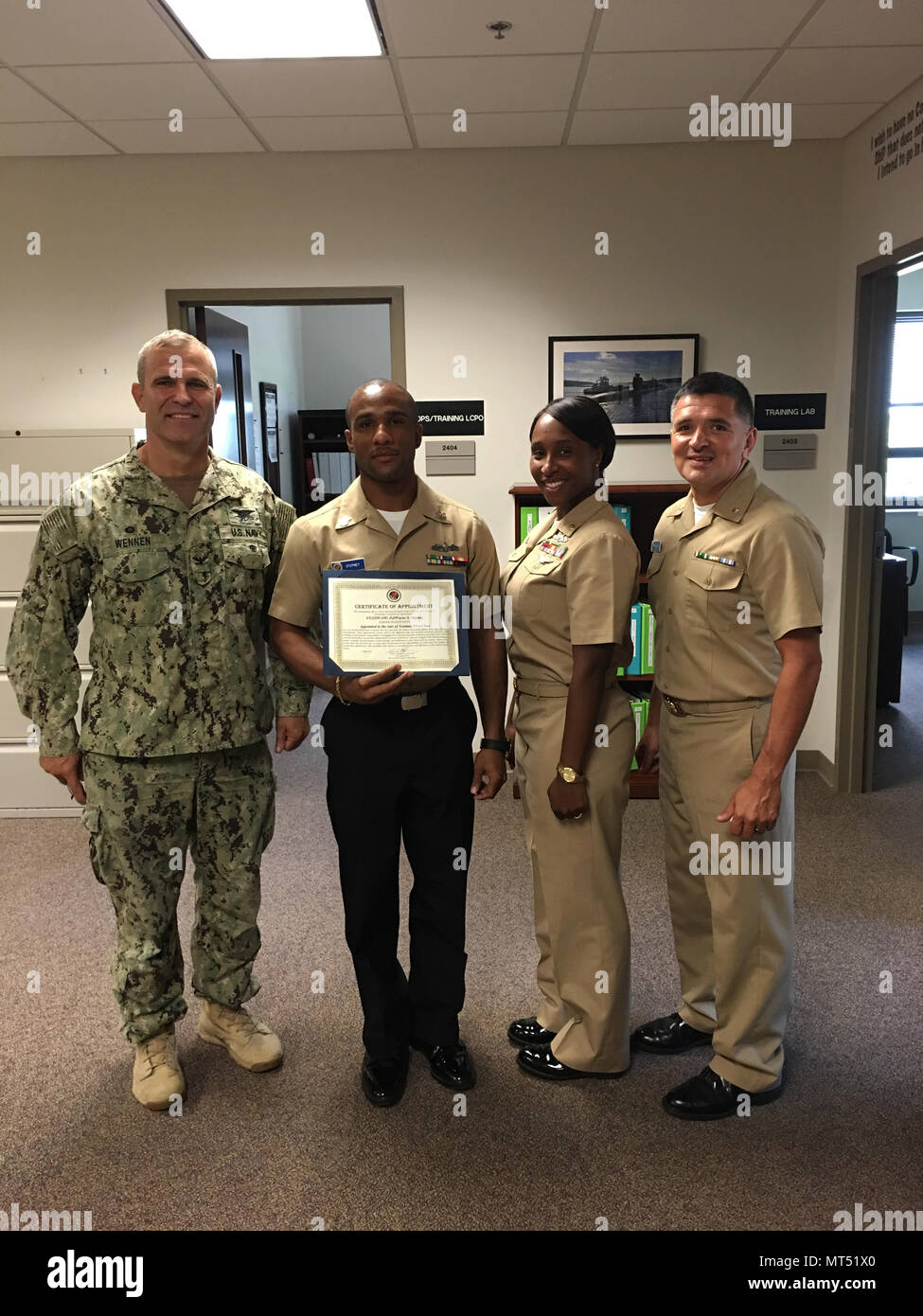 HOUSTON — Capt. Van T. Wennen, former commanding officer, Navy ...