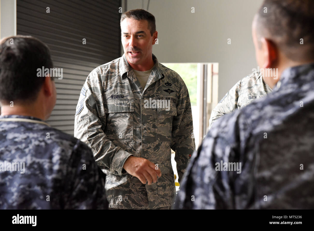 Chief Master Sgt. Charles Wisdom, 189th Logistics Readiness Squadron ...