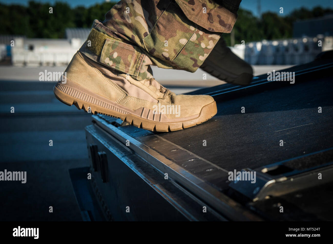 Aircrews with the 8th Special Operations Squadron conduct deck landing ...