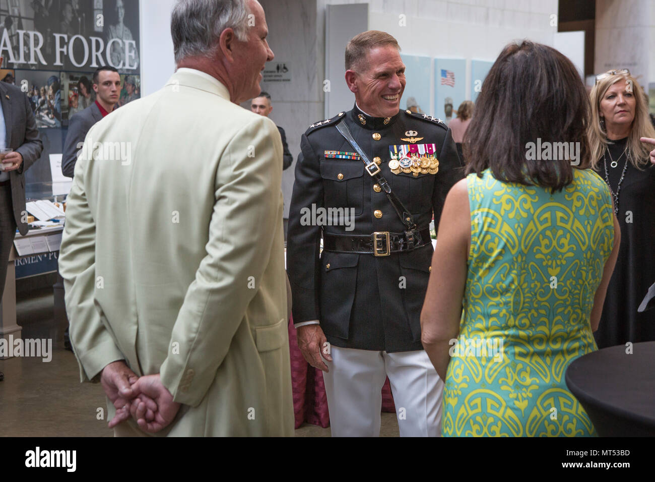 U.S. Marine Corps Lt. Gen. Robert S. Walsh, commanding general, Marine ...